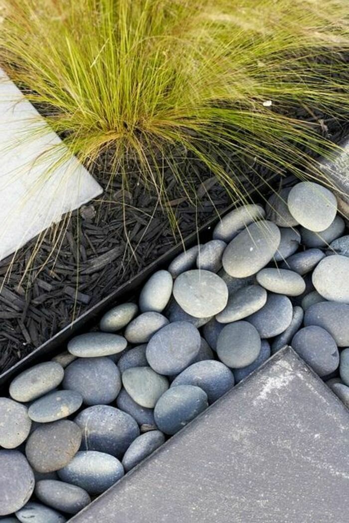 Металлический бордюр для дорожек ЭкоДеко Флекс / 100х70х1200 // Цинк // 4шт