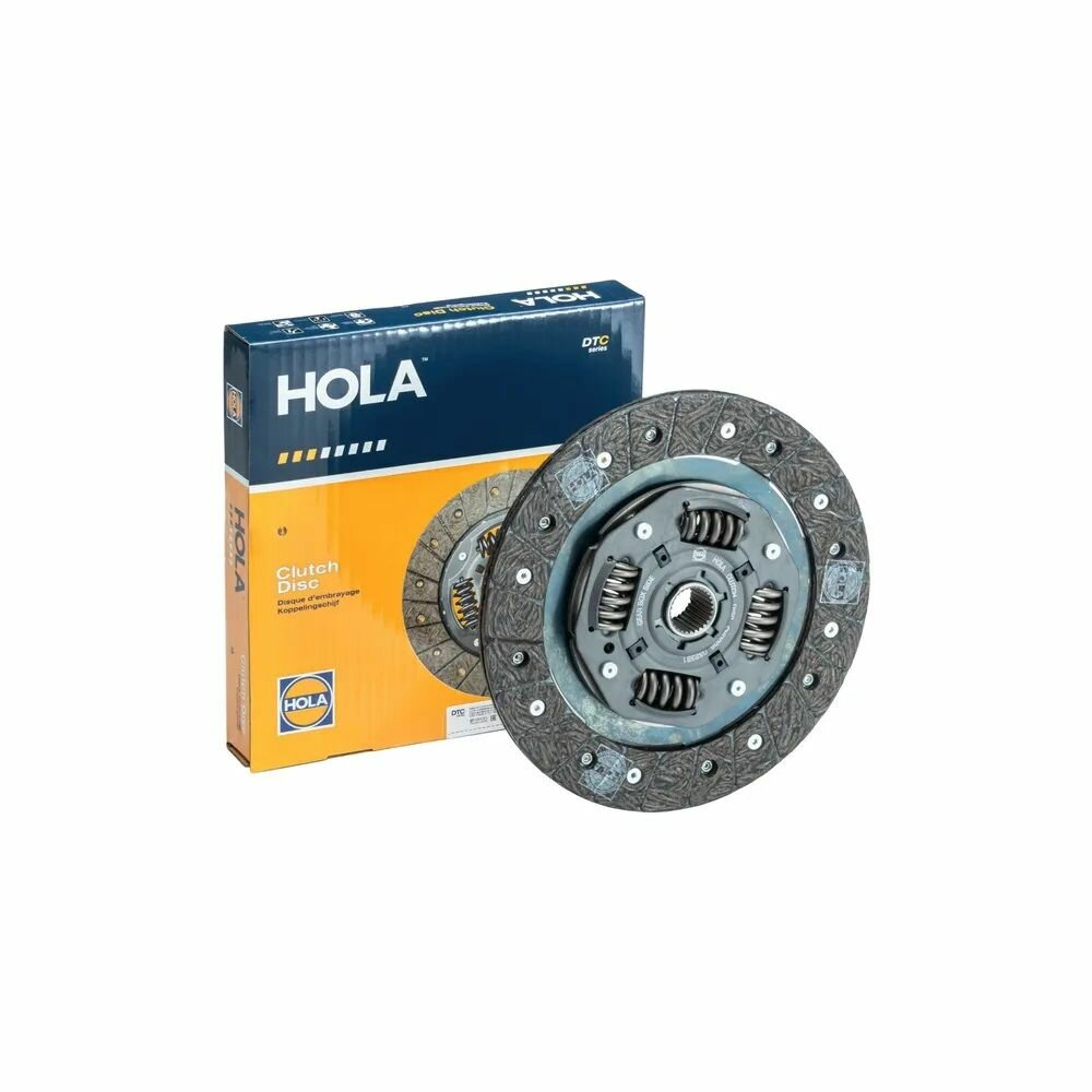 Диск сцепления для SKODA OCTAVIA, FABIA, ROOMSTER, VW GOLF, POLO (HOLA) CHD006