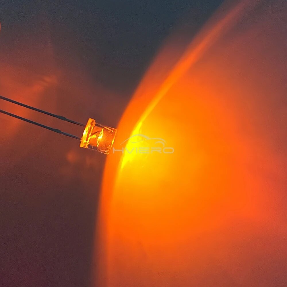 Светодиоды HVIERO Orange 5мм 100шт