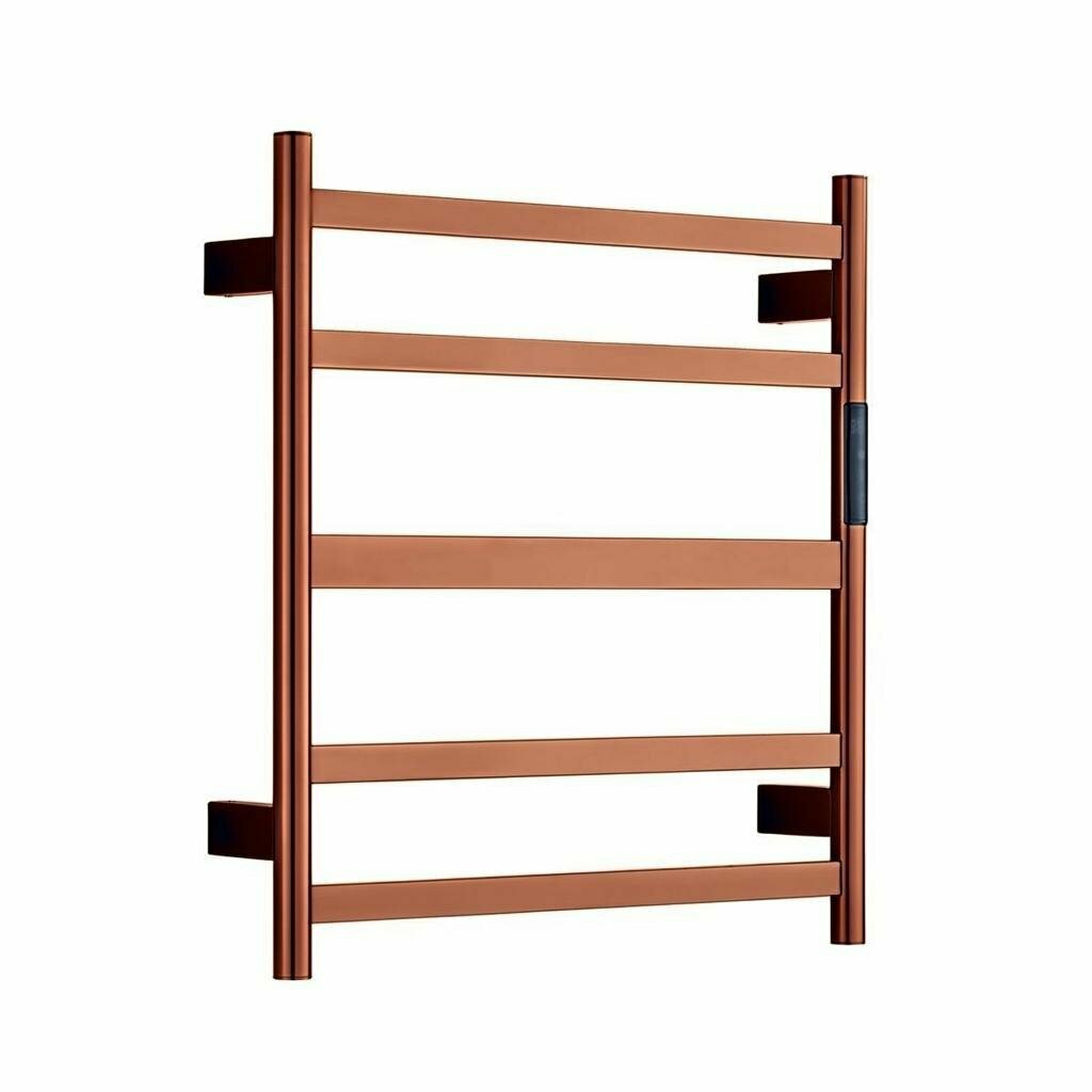 Полотенцесушитель электрический Raglo R350.01.33 настенный сенсорный с терморегулятором , матовая медь