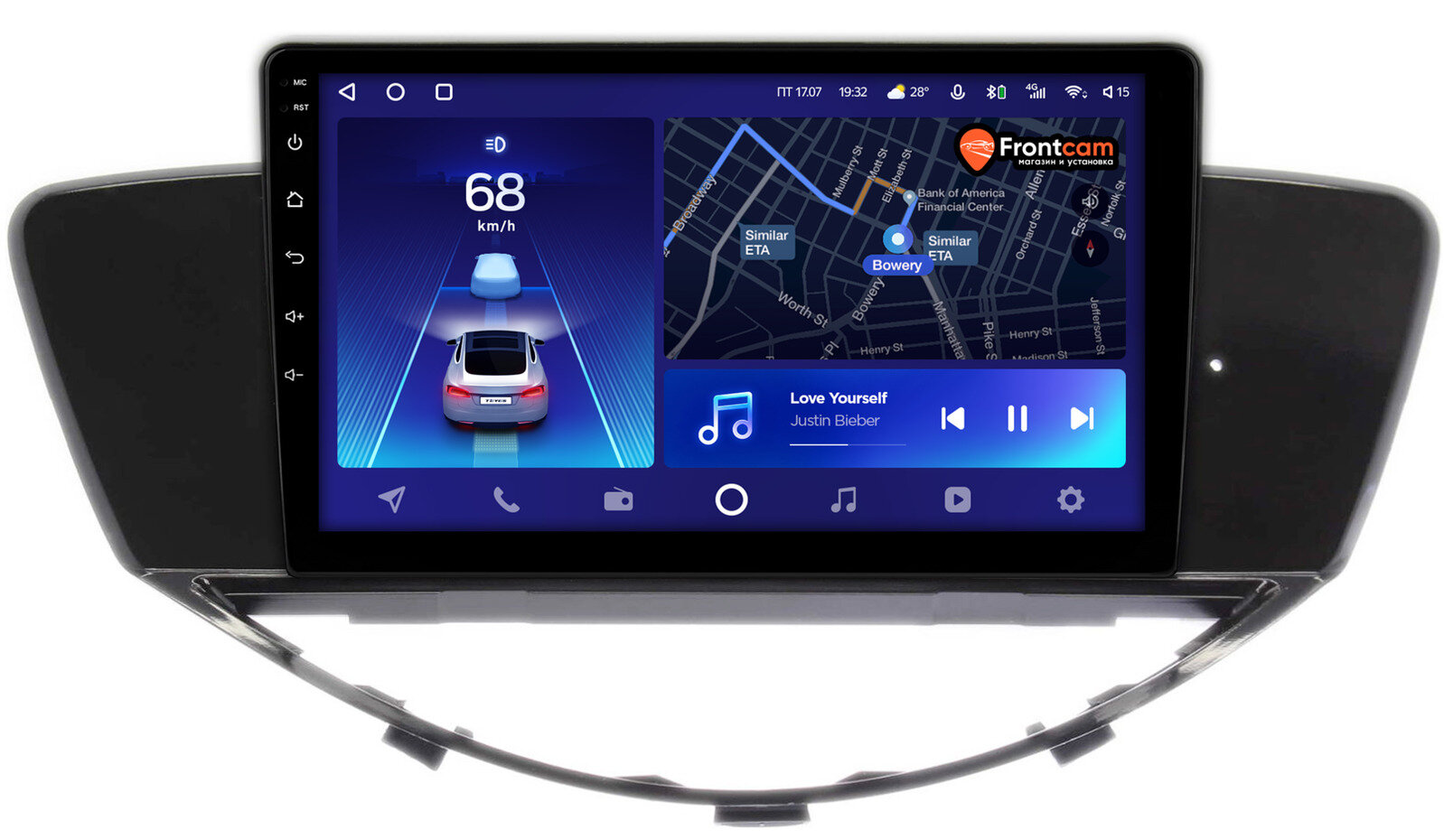 Штатная магнитола Teyes CC2 PLUS 6/128 9" RM-9-0101 Subaru Tribeca 2004-2014 (с поддержкой БК) Android 10 (4G-SIM, DSP, QLed)