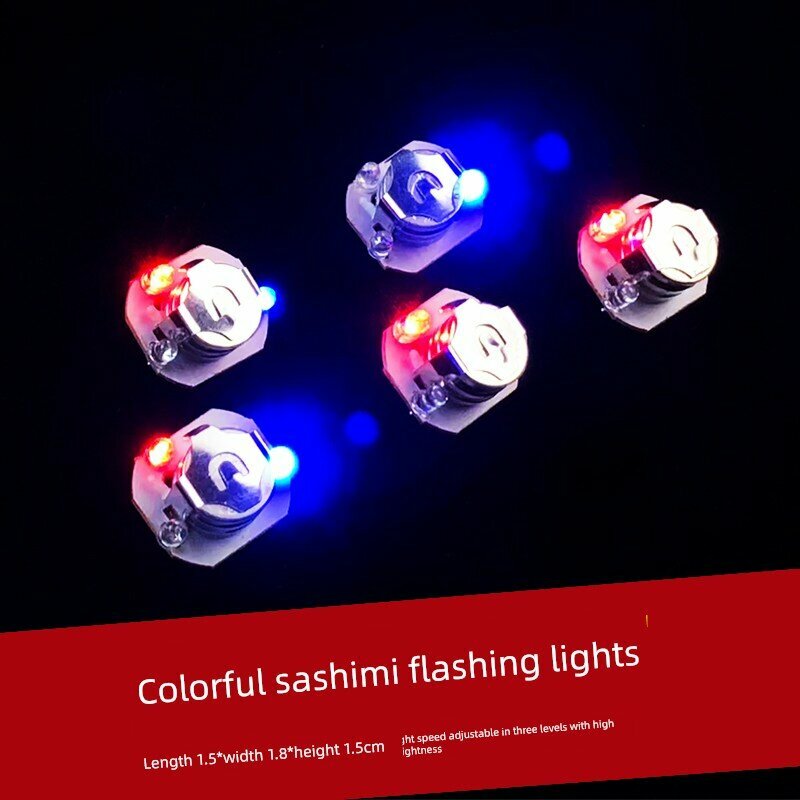 LED-модель для суши, 50 шт, 7-цветные светодиодные лампы для подачи блюд