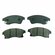 CTR GK0449P Комплект тормозных колодок, дисковый тормоз