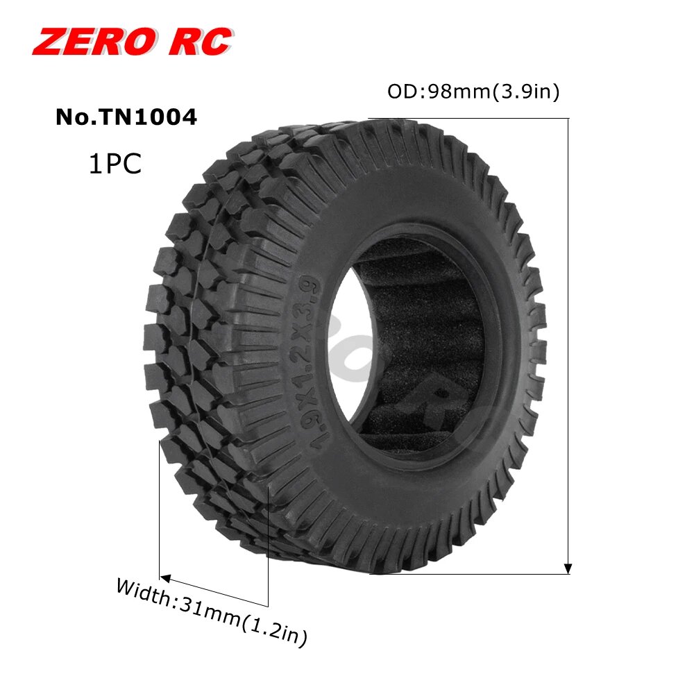 Шины RC 1/10, 1.9" x 31mm, TN1004-1PC