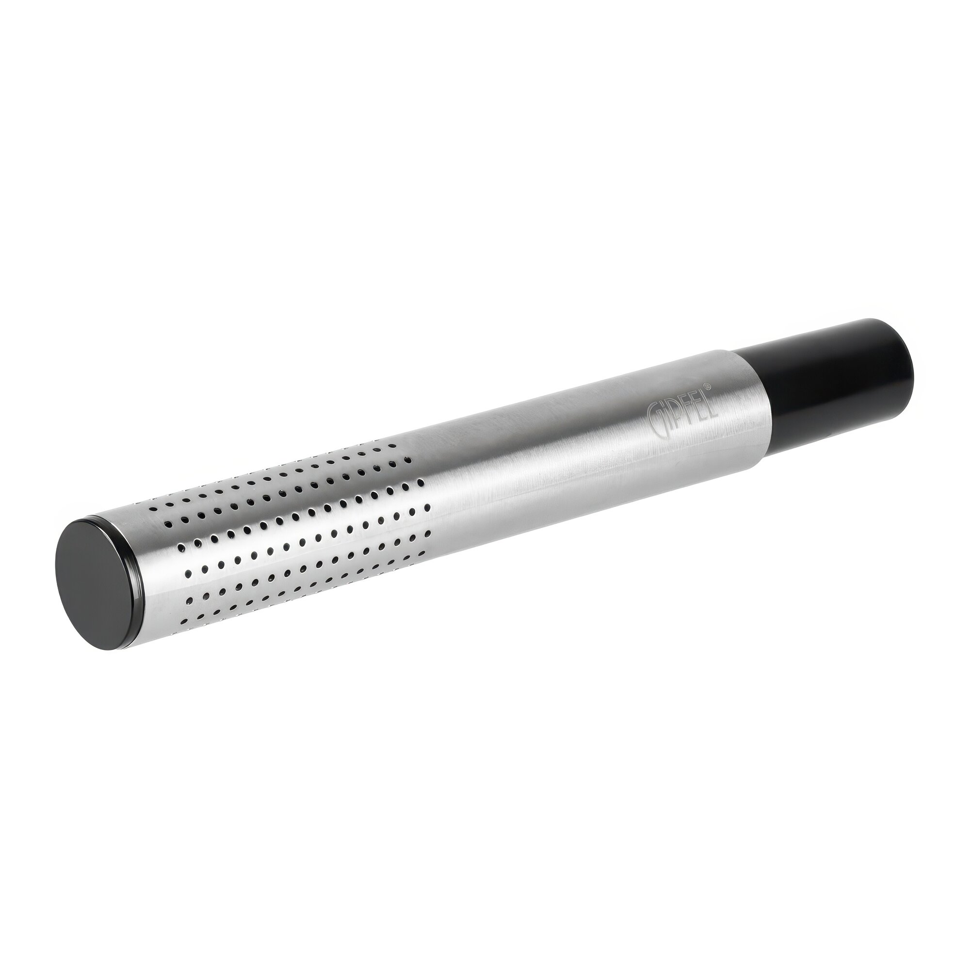 Ситечко для чая Gipfel 5755, нержавеющая сталь/пластик, стальной/черный цвет