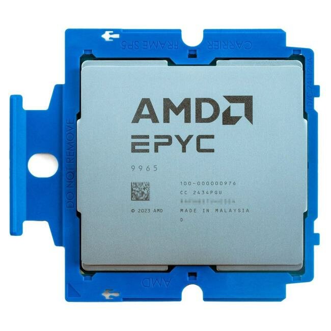 Amd Процессор AMD EPYC 9965 OEM 2.25 ГГц - 3.7 ГГц/192 ядра/384 Мб/500 Вт/Socket SP5 (LGA6096)