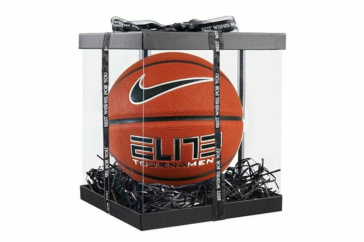 Баскетбольный мяч унисекс Nike 7250515, красный-оранжевый, размер 7, из искусственной кожи, для тренировок
