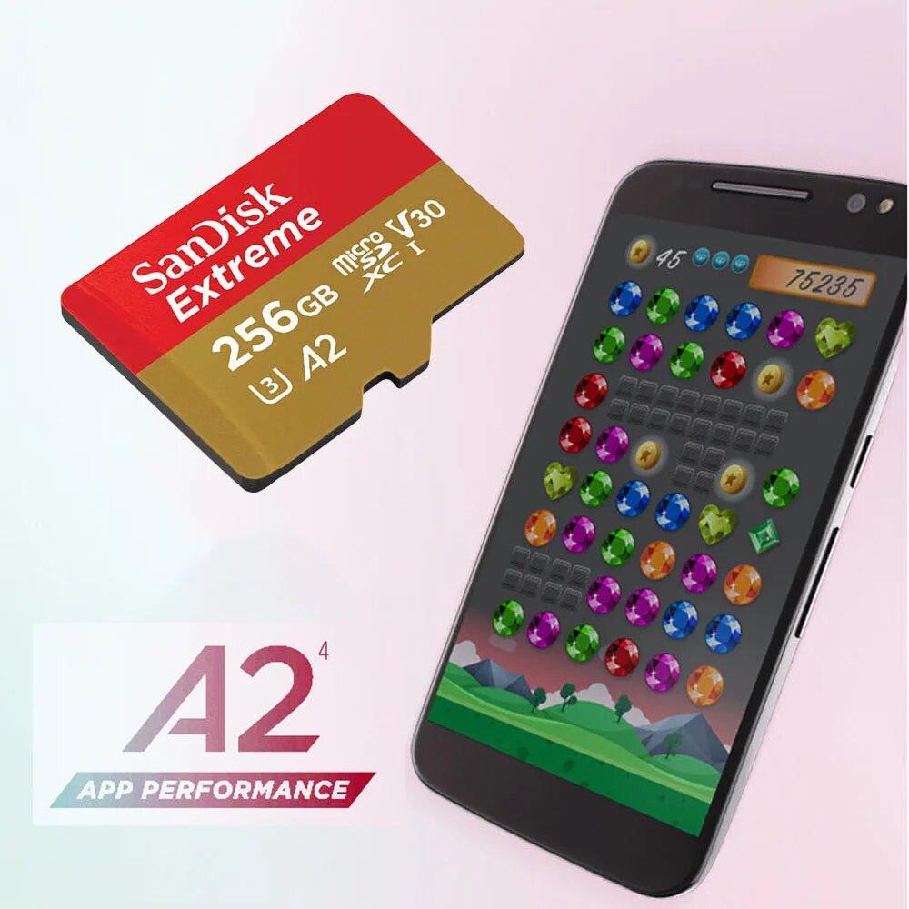 SanDisk Extreme microSD карта памяти 1 ТБ 256GB