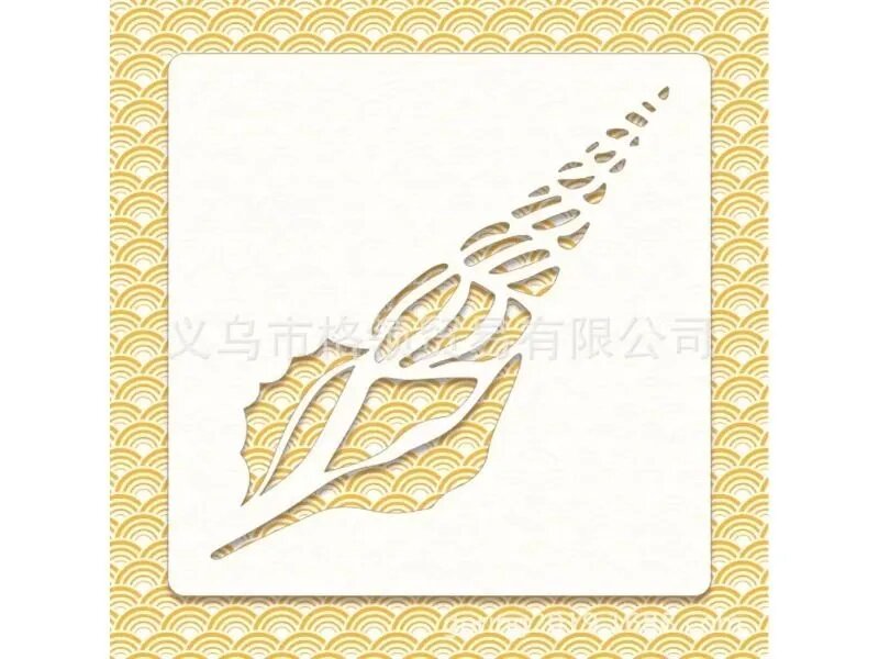 Новые шаблоны для рисования морскими животными, шаблоны для декорирования и аэрозольной живописи