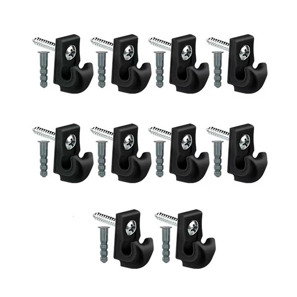 Потолочные крючки (10 шт.), Черный