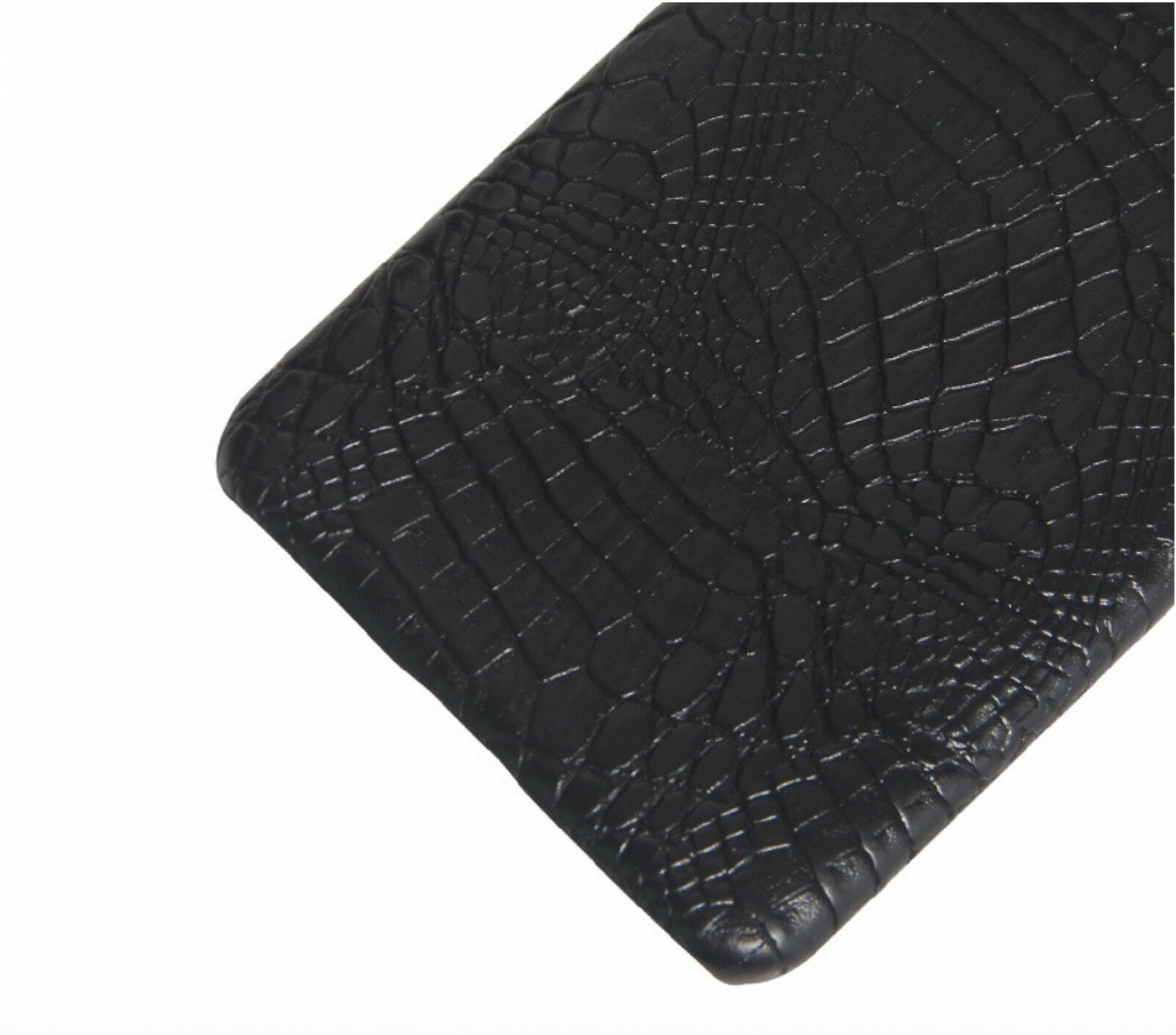 Чехол-панель MyPads для Sony Xperia 10 тонкий задний бампер с отделкой под кожу крокодила черный