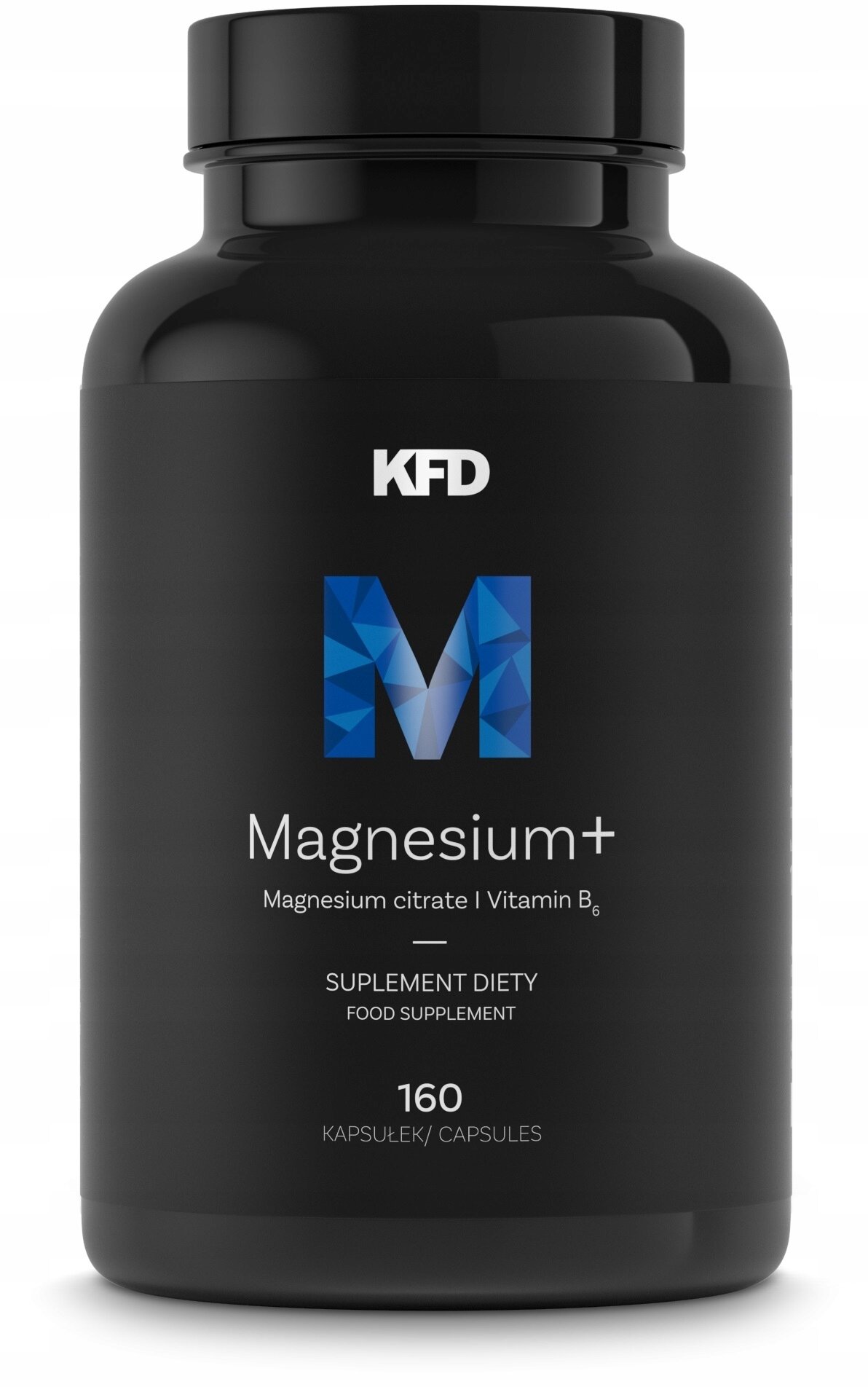 Добавка Цитрат Магния+B6 в капсулах KFD Magnez+B6 (160 капс.)