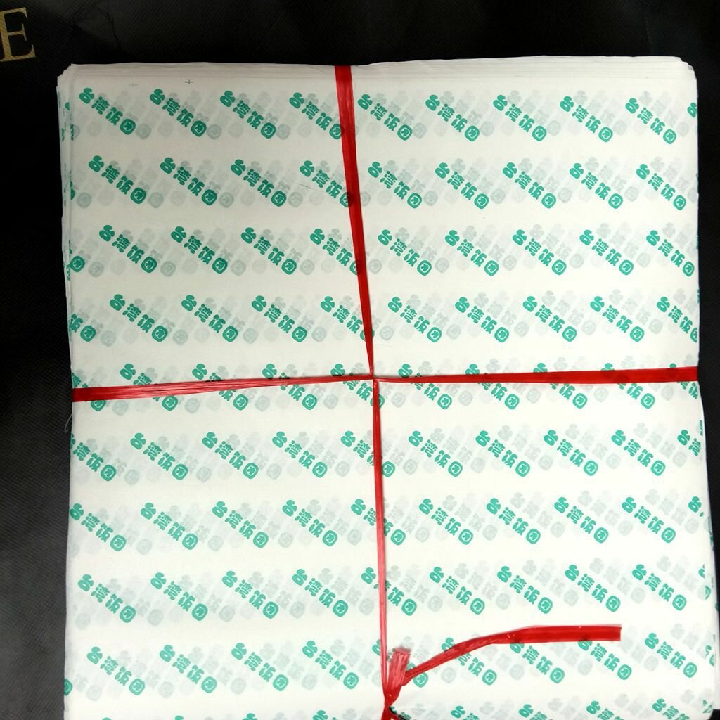 Одноразовая упаковочная бумага для бургеров Burger King, упаковочная бумага для мексиканских и старопекинских куриных роллов, бумага для тайваньских рисовых шариков.