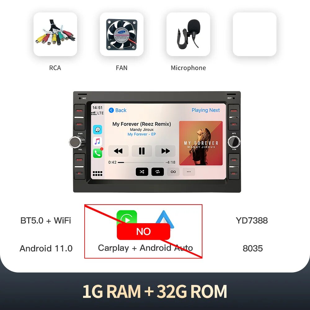 Автомагнитола Kingchange Android 14 для VW Volkswagen PASSAT B5 MK4 MK5 SHARAN Jetta B 3326 1 32 Pro