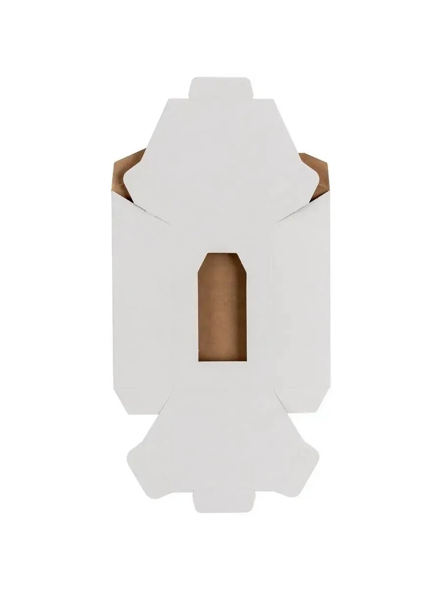 Миниатюрная белая коробка для упаковки