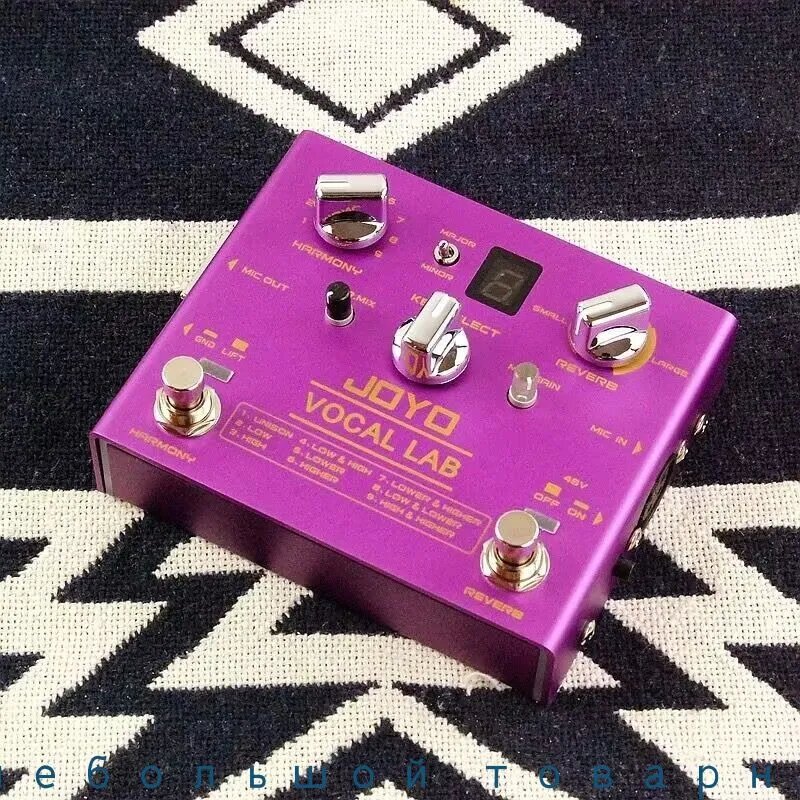 JOYO R-16 VOCAL LAB Процессор вокальных эффектов фиолетовый