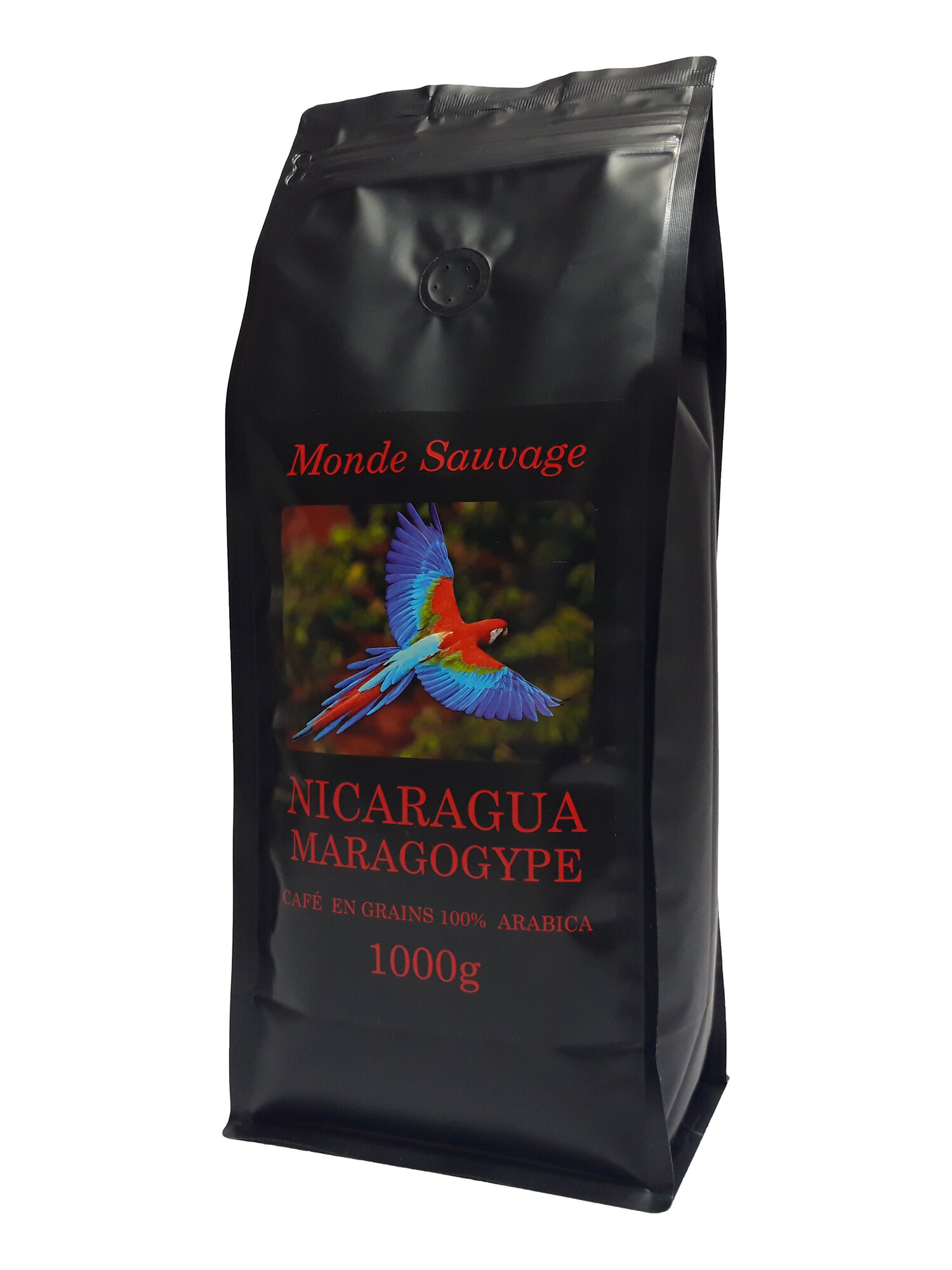 Кофе в зёрнах Монд Саваж Никарагуа Марагоджип 1кг