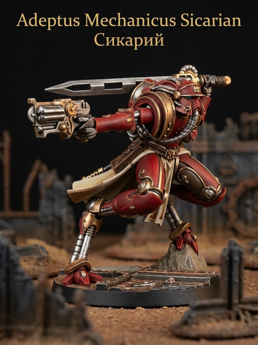 Adeptus Mechanicus Sicarian Сикарий миниатюра