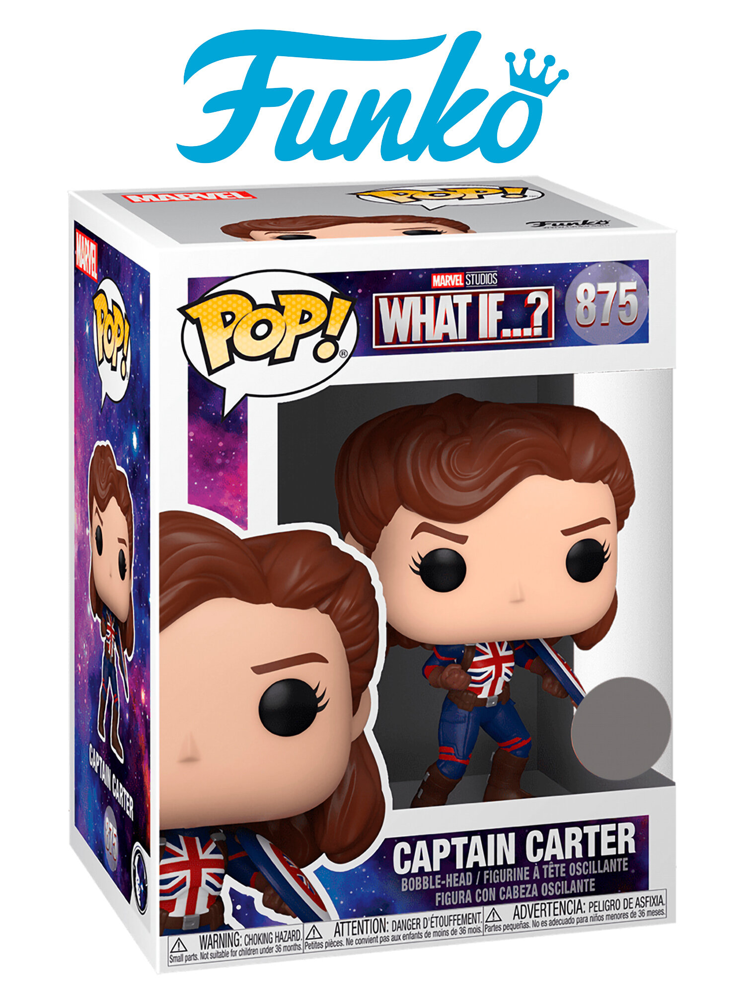Фигурка Funko POP! Captain Carter (875) Marvel What If ?
