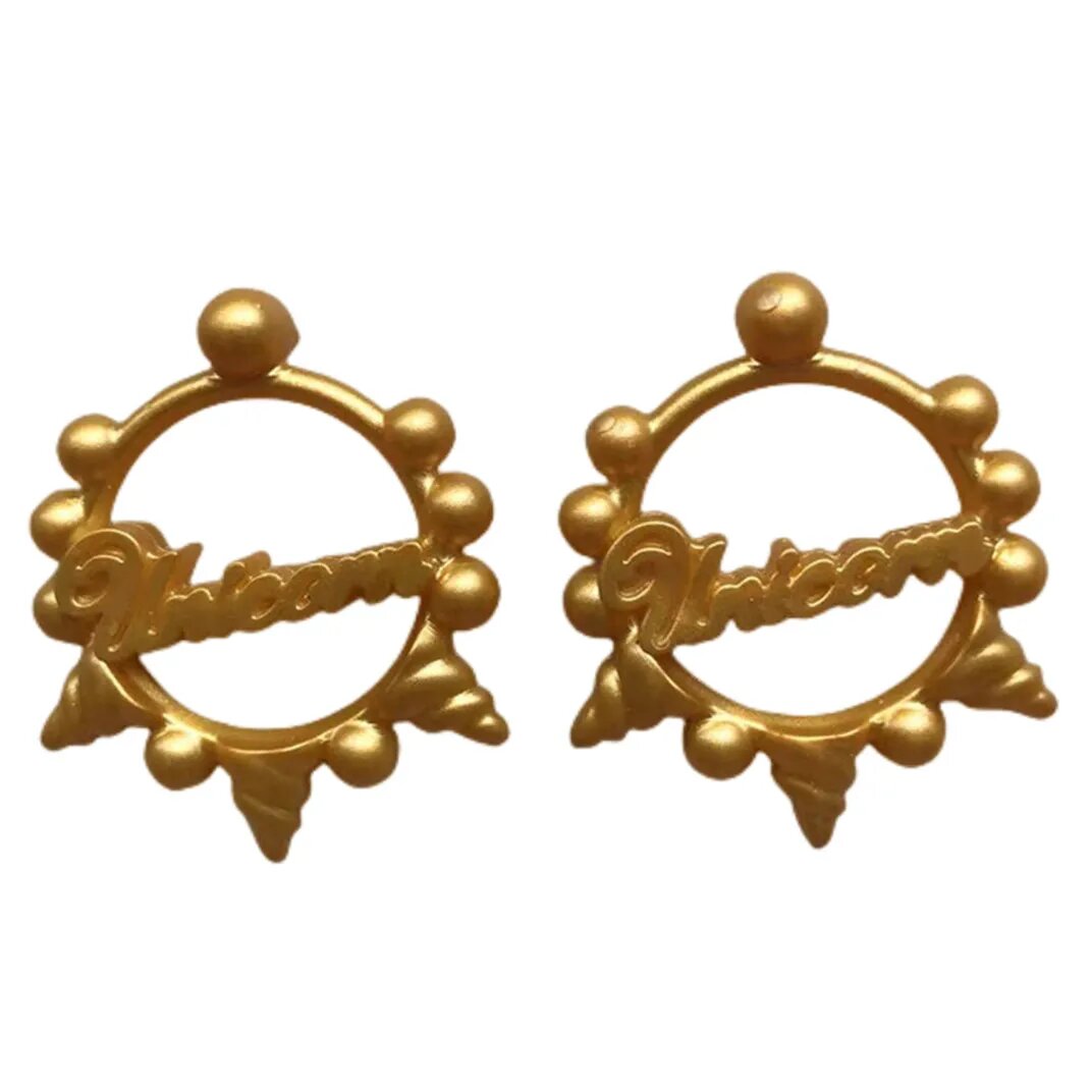 Подставки для кукол GOLD YUAN, цвет: gold earring
