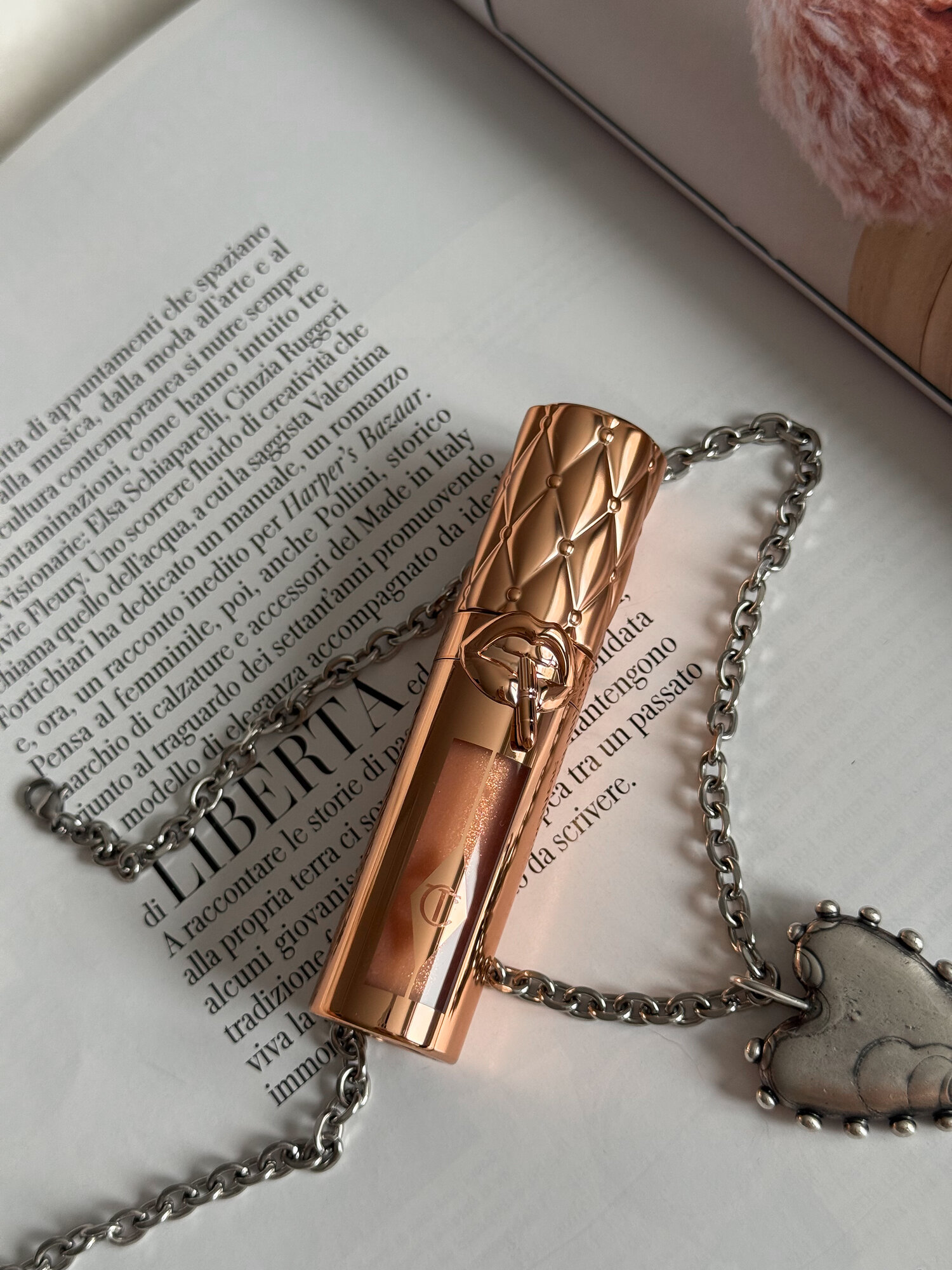 Charlotte Tilbury Обьемный Блеск для Губ Pillow Talk Big Lip Plumpgasm (Nudegasm Diamonds) 5.5 мл