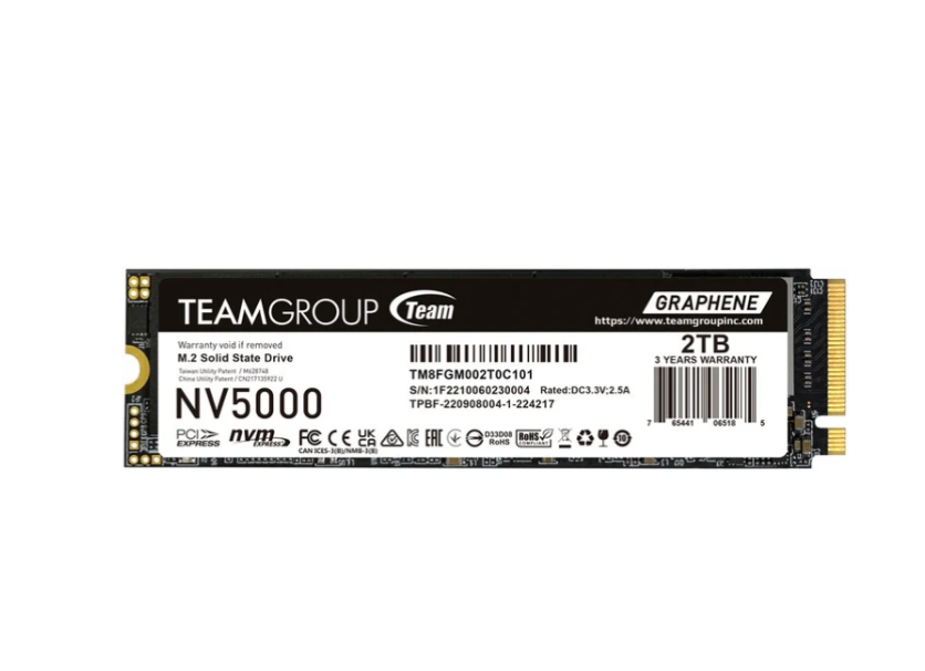Твердотельный накопитель Team NV5000 2TB TM8FGM002T0C101
