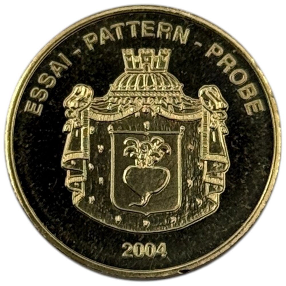 Лихтенштейн 50 евроцентов (Europ Ceros) 2004 г. (Проба) (BU)