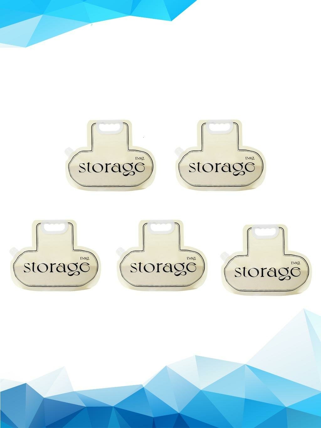 Прозрачный самоподдерживающийся мешок для хранения зерна, 5