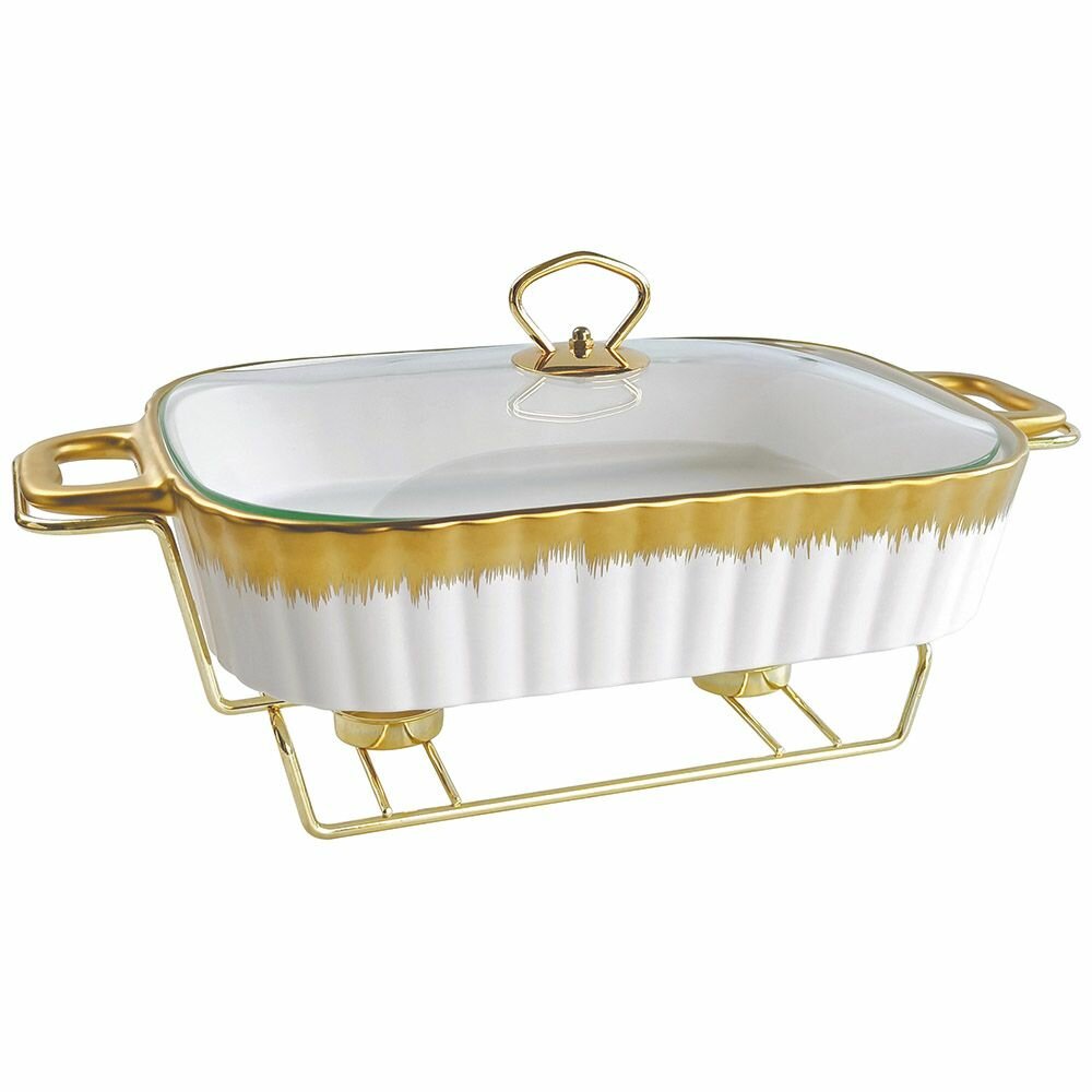 Мармит настольный Zeidan с подогревом, объем 2 л, длина 36 см