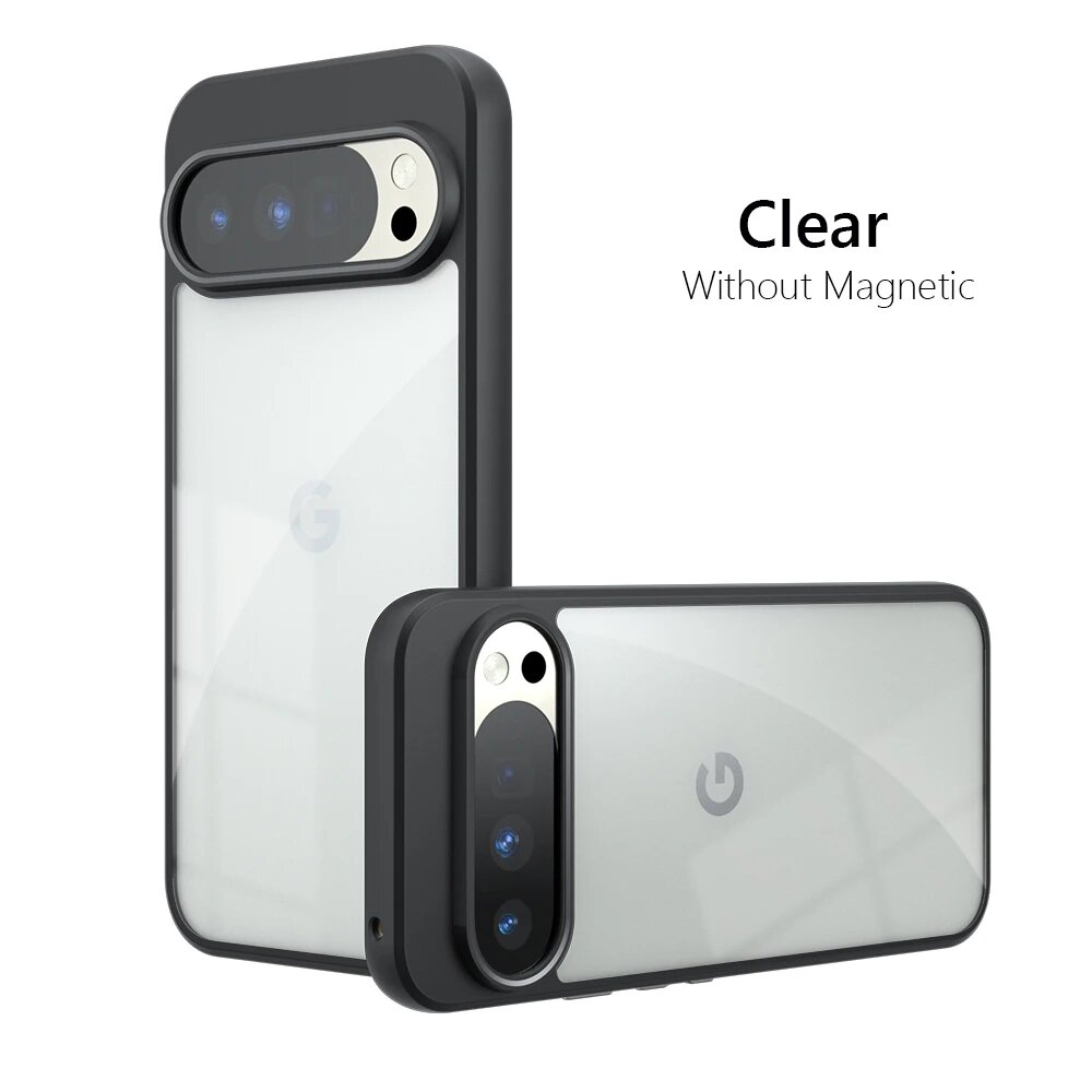 Clear чехол для Google Pixel 10 Pro, без магнита