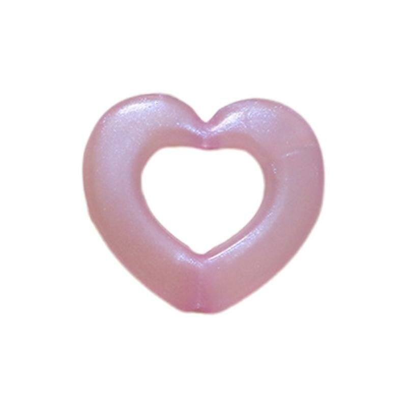 Пустотелые подвески в форме сердца, Фиолетовый