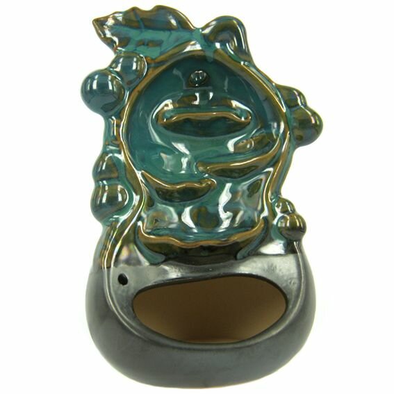 Лесной водопад SD050 подставка под стелющиеся благовония (керамика, высота 13 см.), 1 шт.