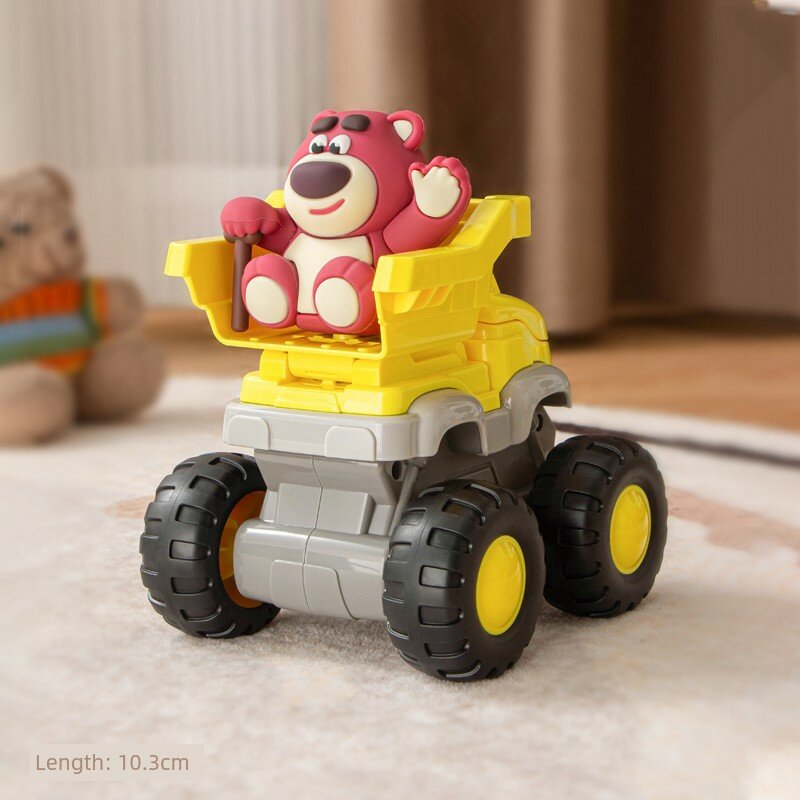 Набор строительных блоков Disney Toy Story Строганин: инерционный самосвал, 11 деталей, игрушка для детей