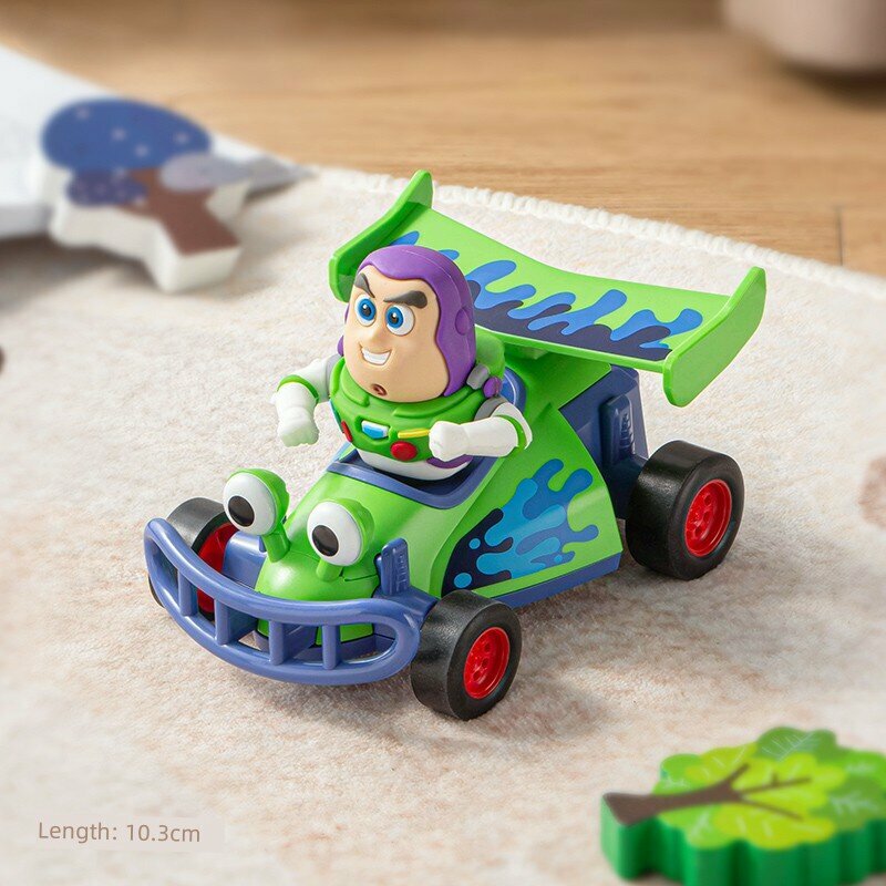 Набор игрушек Toy Story Базз Лайтий инерционная гоночная машинка для сборки, 7 деталей обучающая игрушка для детей