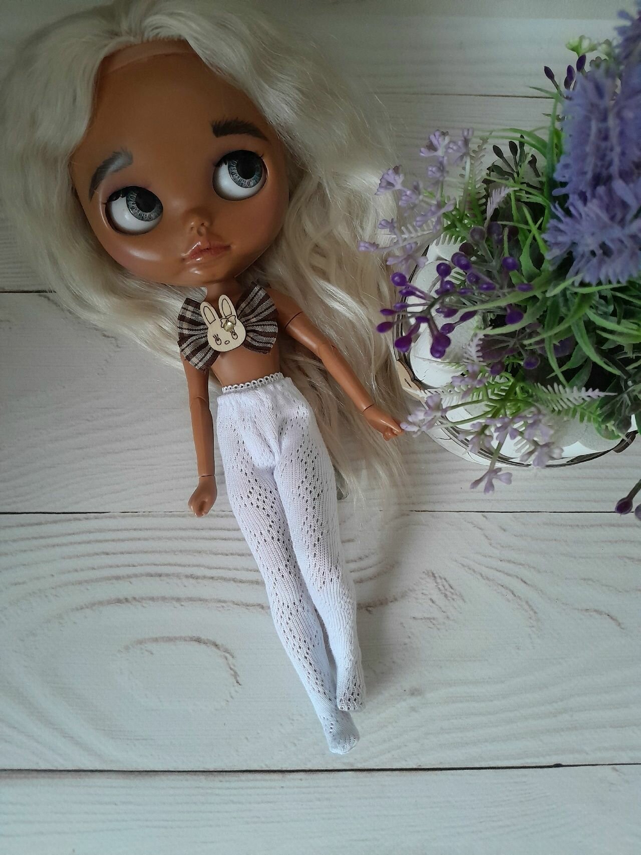 Набор колготок для куклы Блайз (Blythe), 2шт.