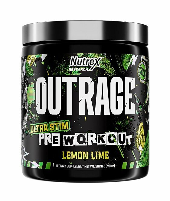 Outrage Ultra Stim Nutrex (201,18-220,41 гр) - Фруктовый Пунш
