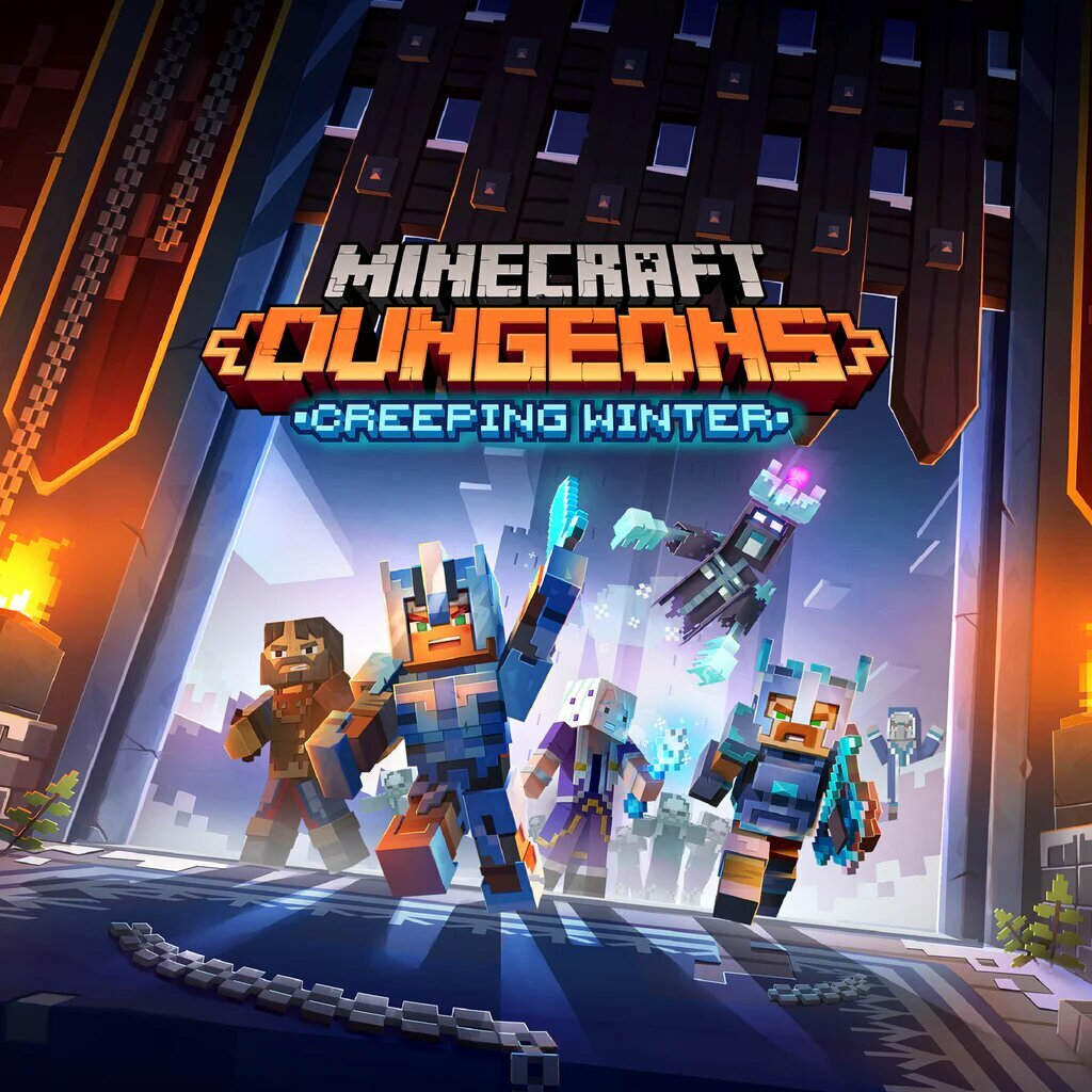 Дополнение Minecraft Dungeons: Creeping Winter, цифровое издание PlayStation 4, регион Турция / код пополнения баланса