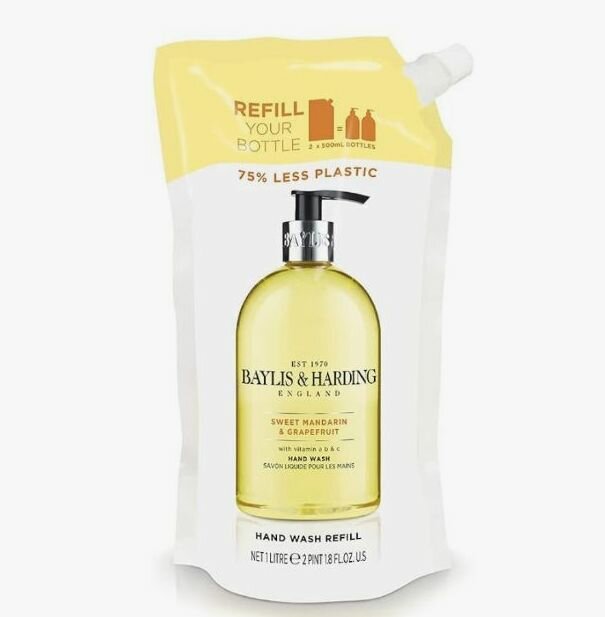 Baylis & Harding - Sweet Mandarin & Grapefruit Hand Wash Жидкое мыло для рук Refill 1000 мл