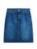 Юбка TOMMY HILFIGER Five-pocket-style mini skirt, размер 42 EU, blue