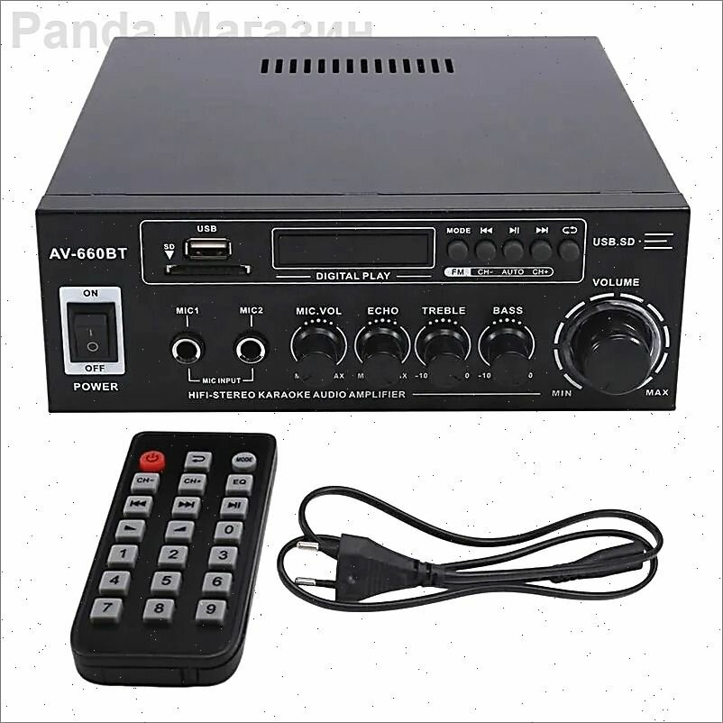 Многофункциональный аудиоплеер AV-660BT
