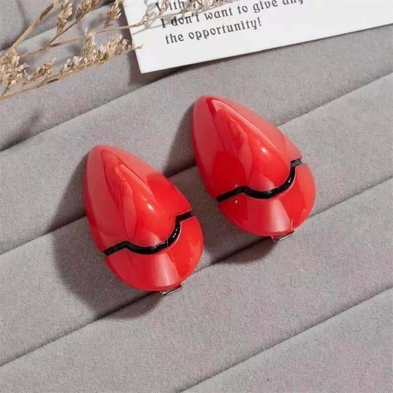 Rei Ayanami Косплей Костюм M, Red Clips