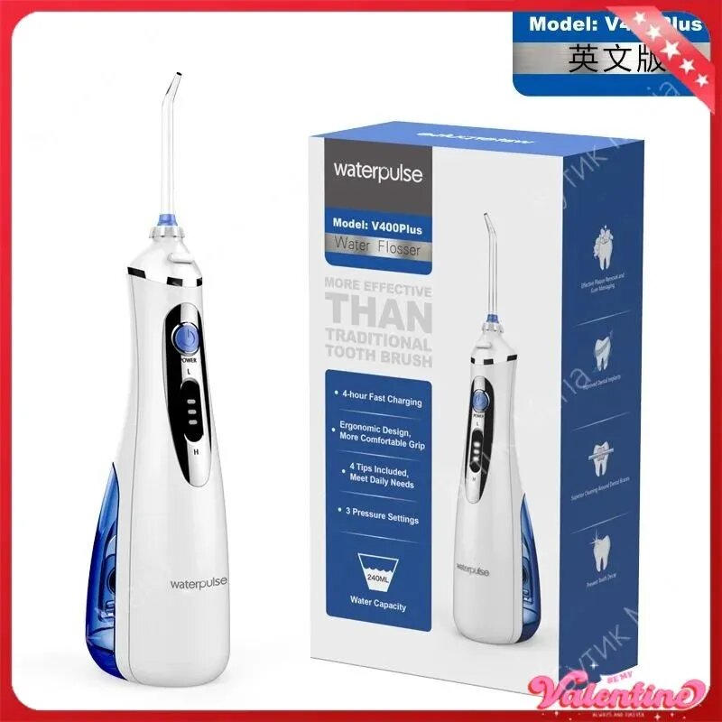 Waterpulse V400Plus стоматологическая флейшер, портативный