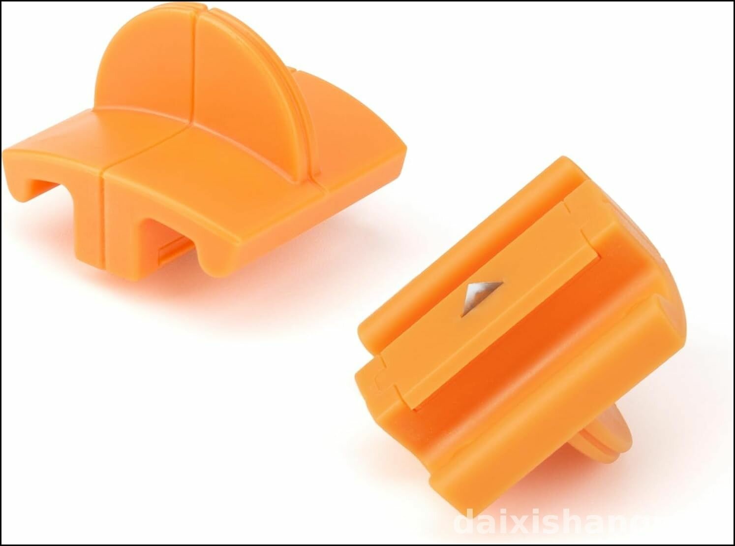 Превосходные сменные лезвия Fiskars 157400 1001 для резака бумаги, оранжевые, в двух портативных упаковках