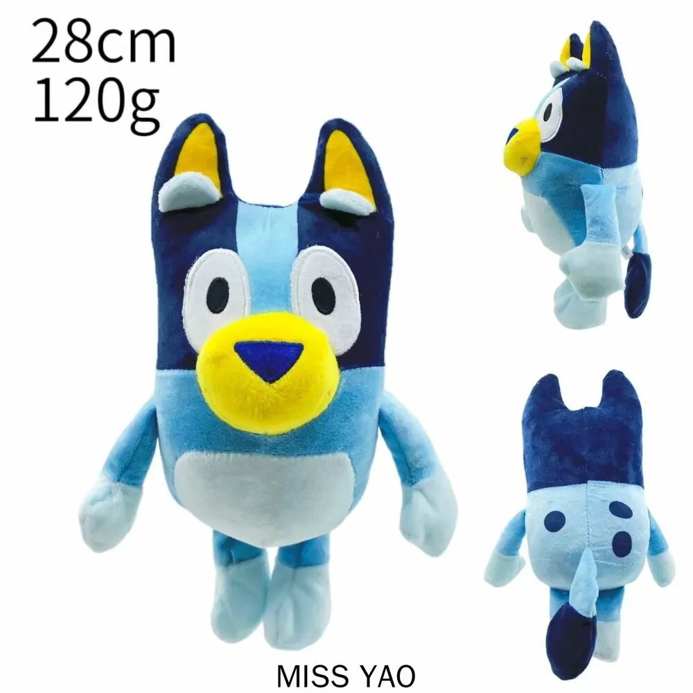 Мягкая игрушка Bluey Блуи 28cm игрушка для детей плюшевая мягкая игрушка 1 шт.