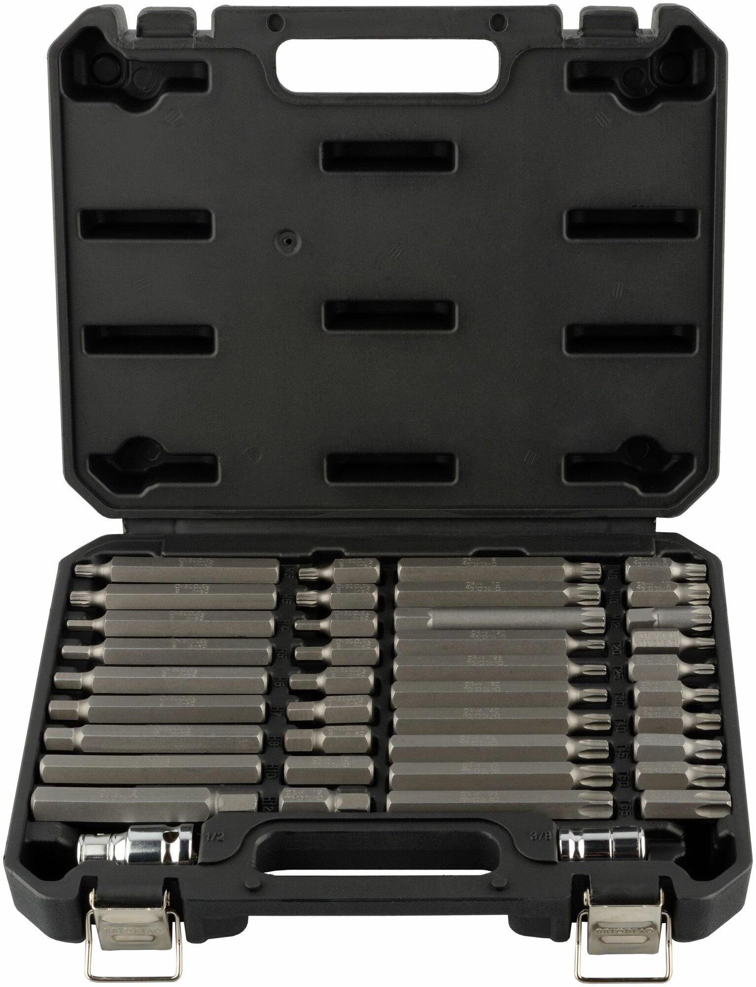 Набор звездочек TORX, SPLINE, шестигранных, 40 предметов, набор бит АвтоDело 40640