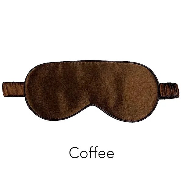 Шелковая маска для сна Coffee