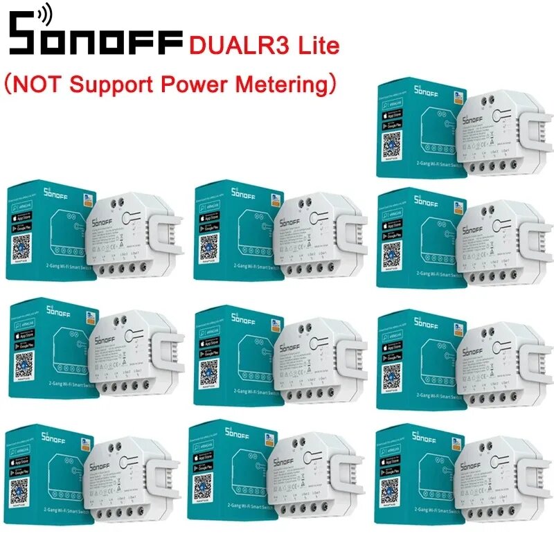 SONOFF DUAL R3 Lite (10шт) Wi-Fi реле