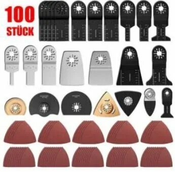 Набор насадок для реноватора пилки для реноватора ,100штук в наборе