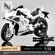 Модель мотоцикла 1:12 Ducati V4S белый, со звуком и светом, размер 17 х 7 х 9,5 ...