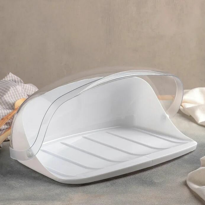 Хлебница IDEA Пластиковая настольная модель, размер 390х287х171 мм, большая форма М1181